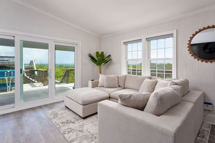 Oceanfront4bedroom2.5bathdogfriendlytownhome - North Topsail Beach, NC