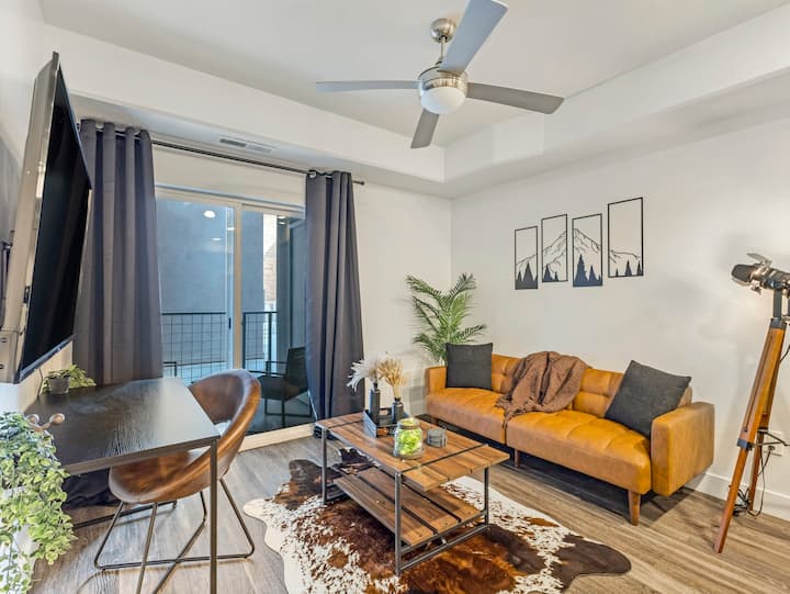 Dt Slc | King Bed | Gym | Parking | Walk Score 90 - Aeropuerto de Salt Lake City (SLC)