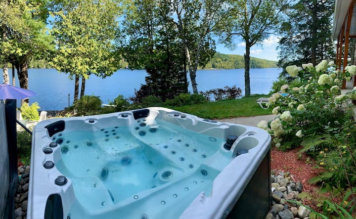 Maison Canadienne Au Bord Du Lac Brûlé - Rawdon