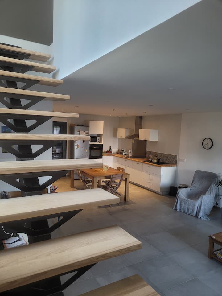 Maison Moderne Et Authentique - Montbrison