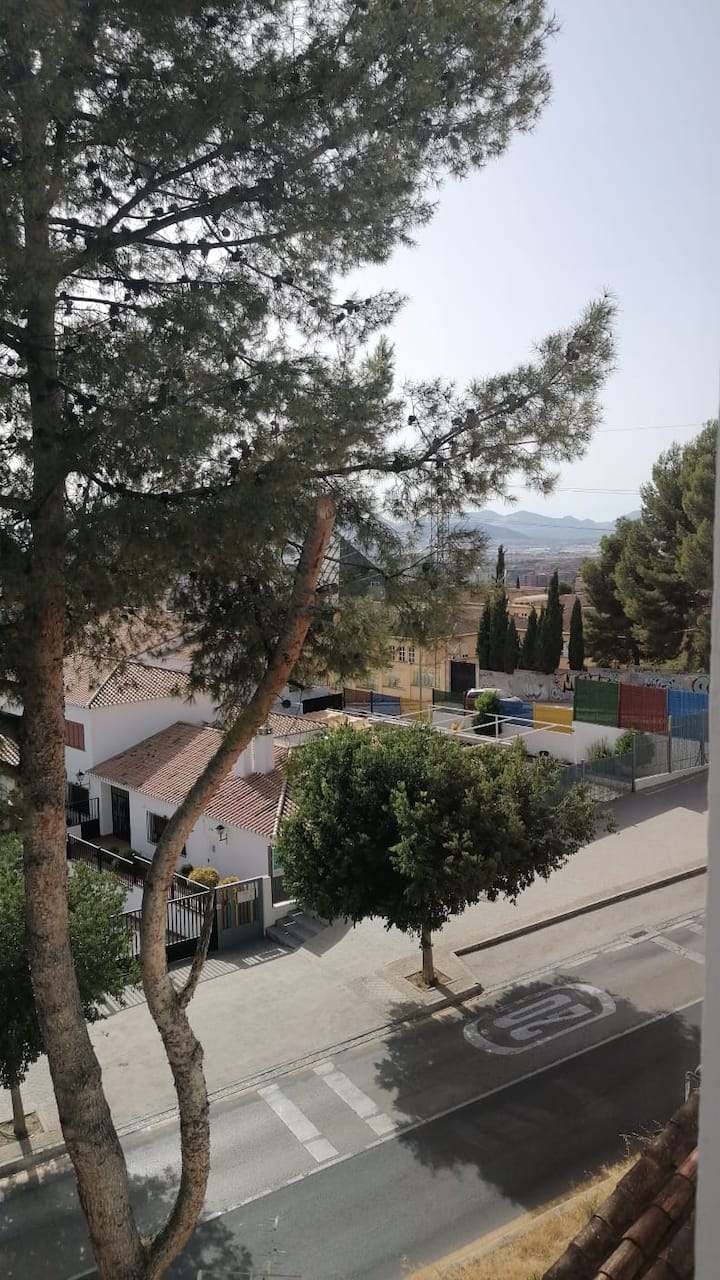 Vistas, Familiar Y Parking Privado (Alto Albayzín) - Granada