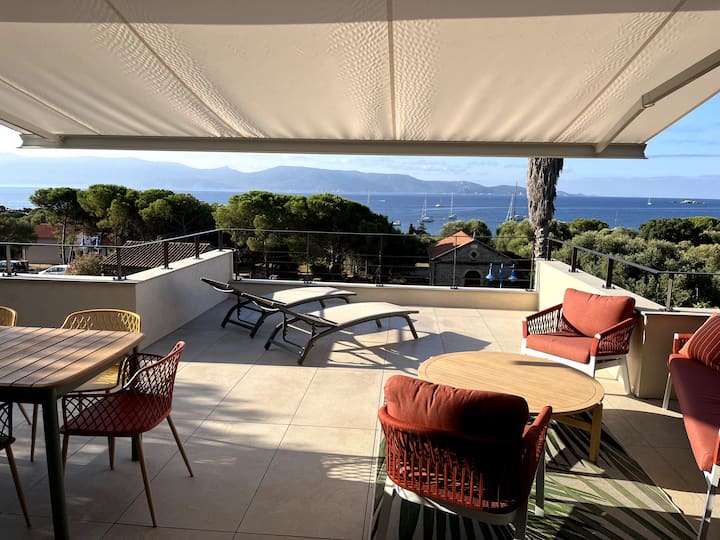 Superbe T4 Vue Mer à Porto Pollo - Serra-di-Ferro
