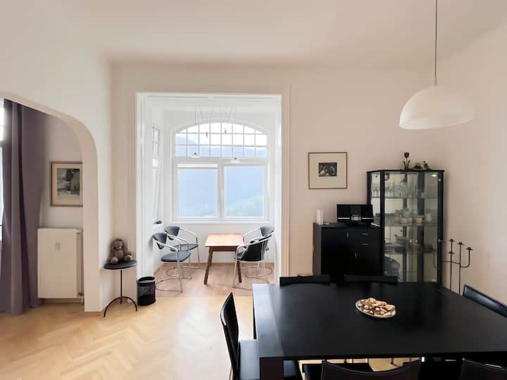 Villa Alexander: Charmante Wohnung Mit Bergblick - Semmering