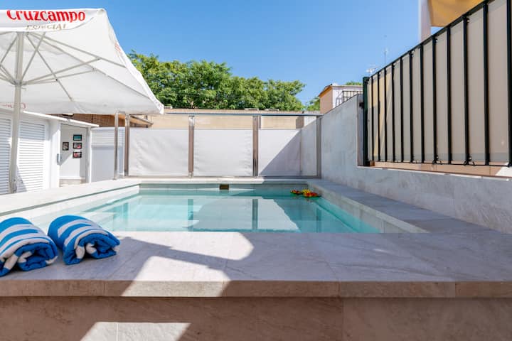 Corazón De Triana. Terrace & Private Pool - Tomares