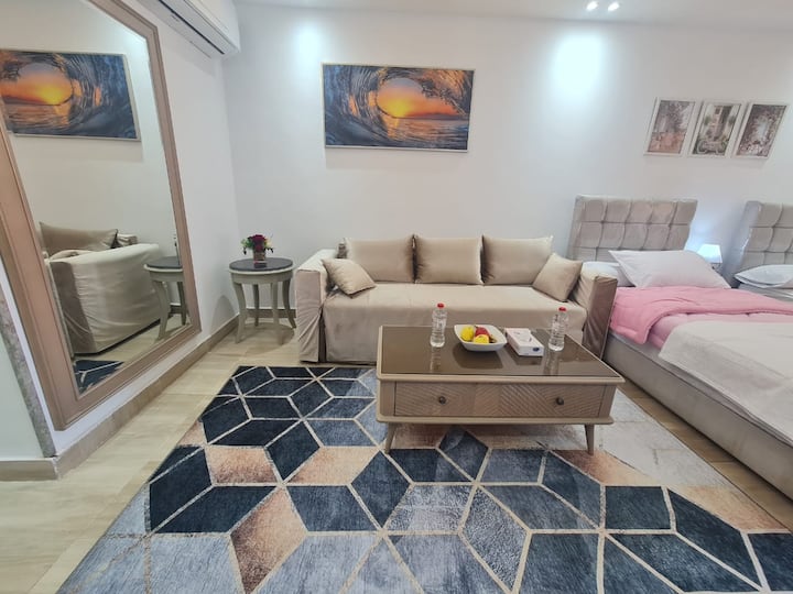 ستوديو إيجار بالغردقه يكفى3أشخاص - Hurghada