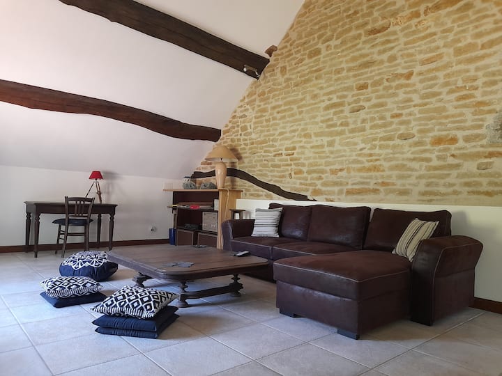 Gîte Verdoyant, Sans Vis à Vis_la Bergerade Verte - Bourgogne-Franche-Comté