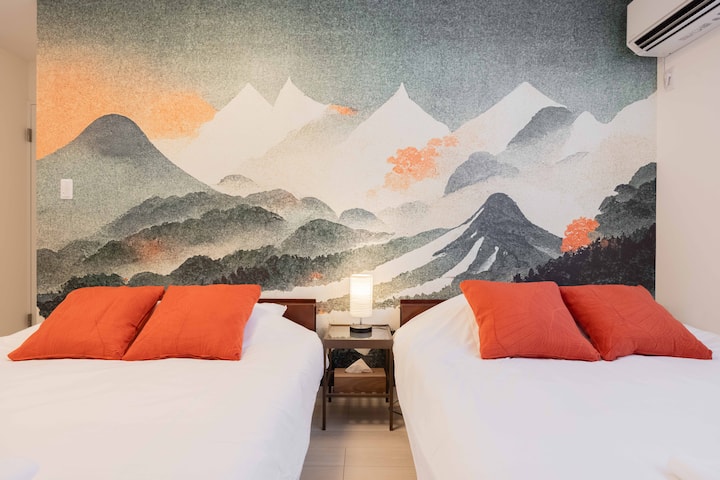 Haneda & City Access | 4-min Walk | 1ldk For 4–5 - Kawasaki