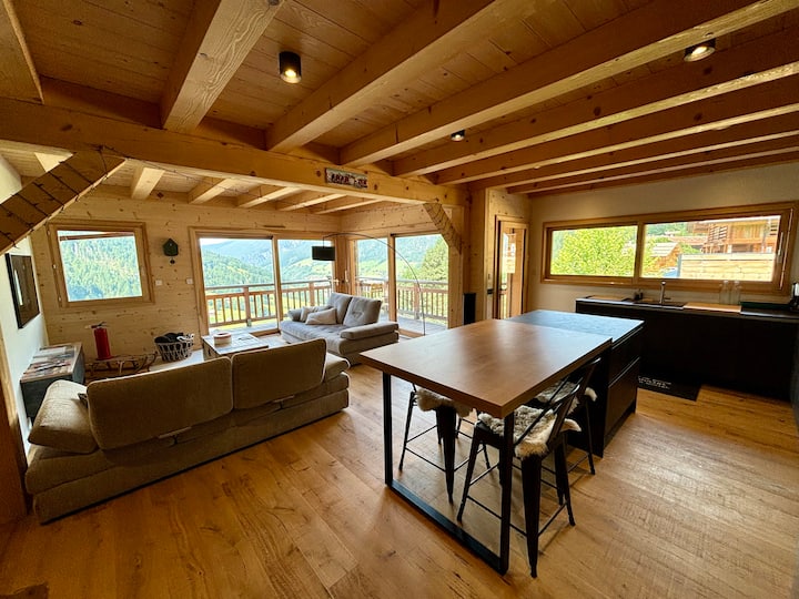 Chalet Luxueux Avec Vue Splendide Sur Les Aravis - Le Grand-Bornand