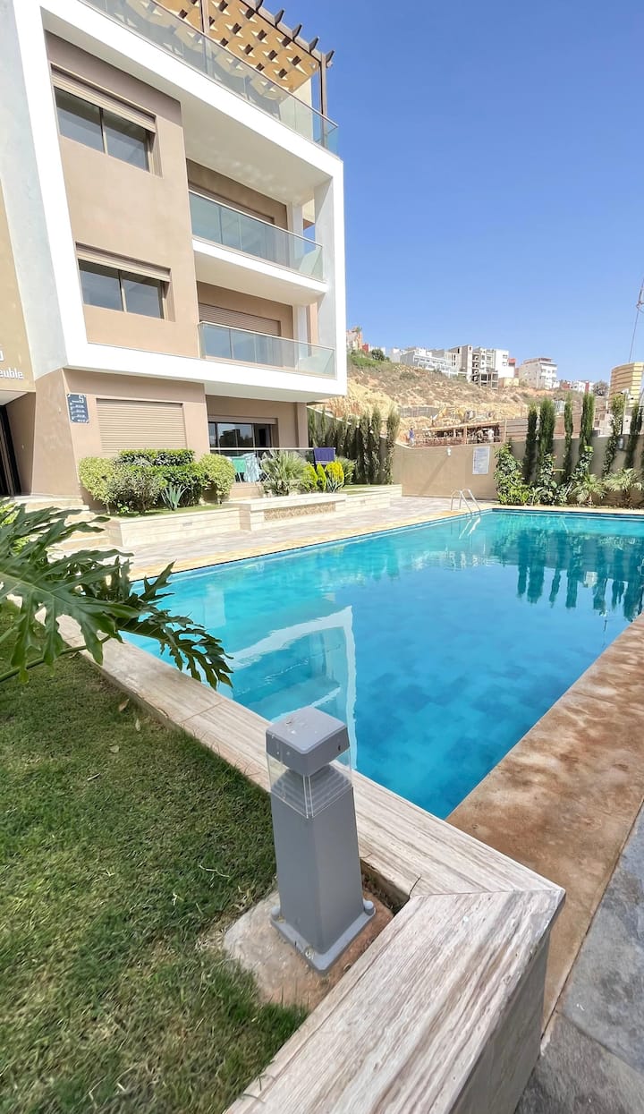 Superbe Appartement En Résidence Avec Piscine - Taghazout