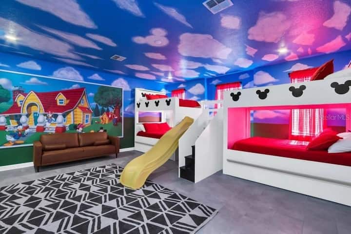 9br  Pool/spa/game Resort Villa @Storey Lake - Kissimmee, FL