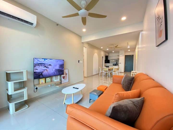 Modern Comfy Dwelling 3room Suite @Metropol Bm - 부킷 머르따잠
