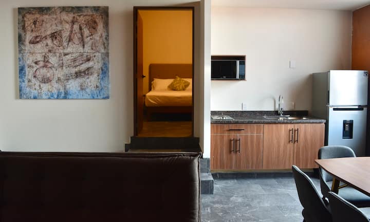 Depa Moderno En Zona Residencial Cerca De Todo - Guadalajara