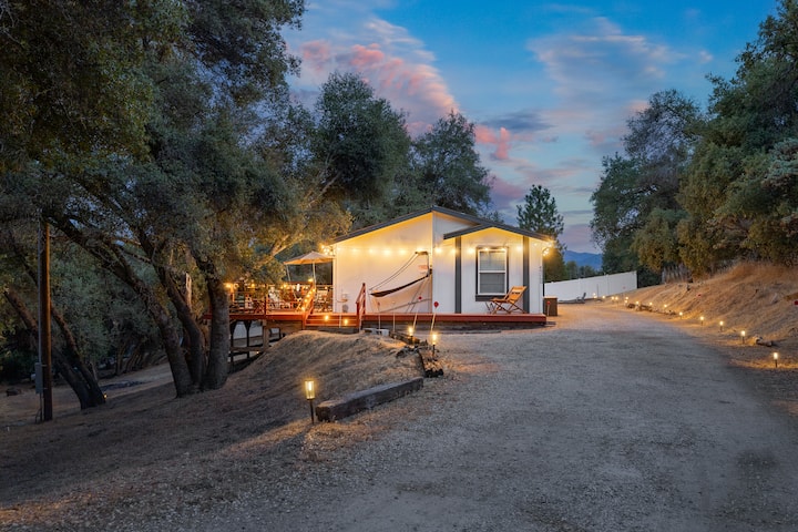 Yosemite Hilltop Cabin With Sauna, Hot Tub, Games - Oakhurst