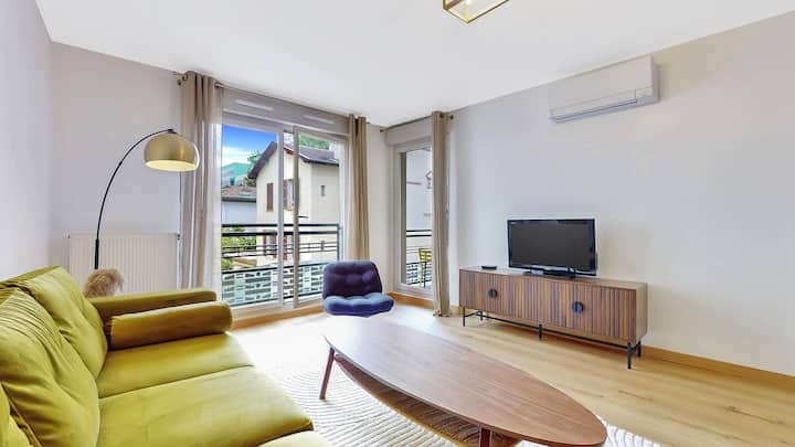 Rare : 3ch, 2 Sdb, Clim, Garage, Balcon - Lyon
