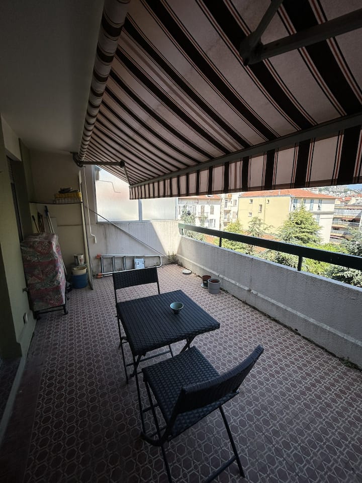 Gambetta Park-vaste Studio Wifi - Nice