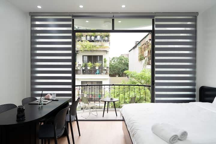 New 2024 Studio With Balcony & Elevator - Hanoi