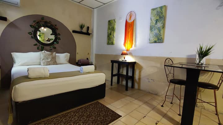 Recámara Céntrica Con Baño En Depto + Balcón 3p I - 比亞埃爾莫薩