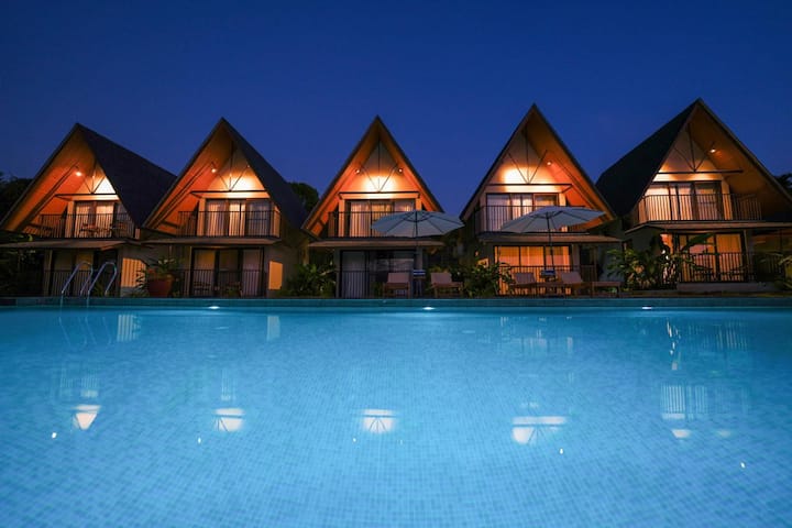 107-villa By The River - Sringeri