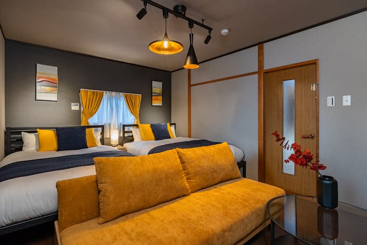 4min Train To Namba /7min Near Sta / 4 Bed Rooms! - Osaka