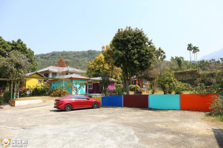 獨棟小木屋*採光4人房* - 梅山