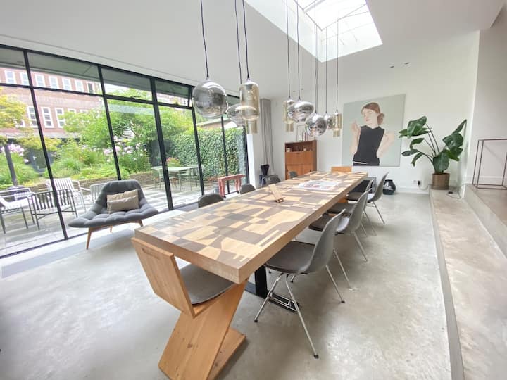 Luxe Design Benedenhuis + Zonnige Tuin - Ámsterdam
