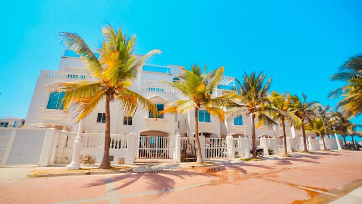 Casa Frente Al Mar, Jacuzzi, Concierge Vip, Tours. - Cartagena