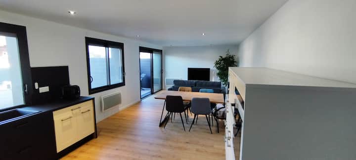 Le24bis T2 3*, Neuf, 50 M², Parking Clos, Terrasse - Aix-les-Bains