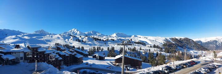 Studio 4 Pers. Belle Plagne 2000m - Rue du Télémétro