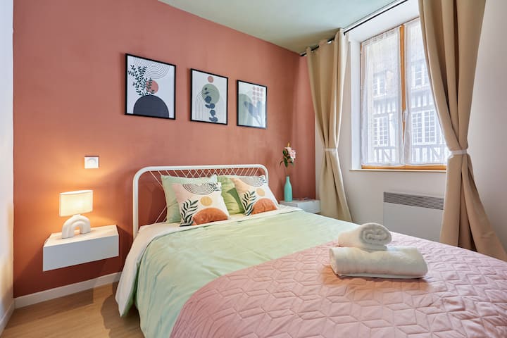 Elégant T2"la Dolce" Hypercentre, 20mn D'honfleur - Pont-Audemer