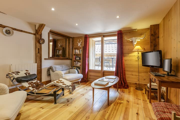Chalet 160m2 Calme | Sauna | Vue | Bus Train 250m - Chamonix-Mont-Blanc