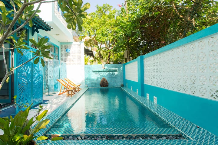 Aki’s Apt-2br-pool-kitchen-2min Wlk To An Bang Bch - Hội An