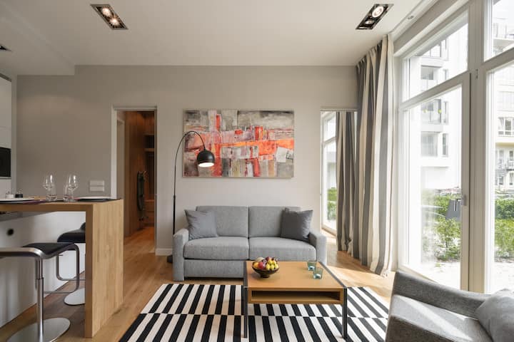 2-raum Apartment “Emerald Sun”, 49 M² - Berlin