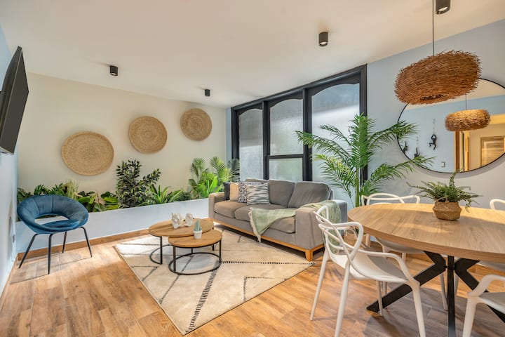 5 Min Walk To Lleras Park~fast Wifi~manila Poblado - Medellín