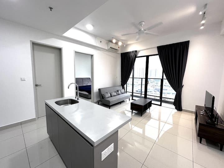 Cozy Bright 1br Balcony Trx Velo - Kuala Lumpur
