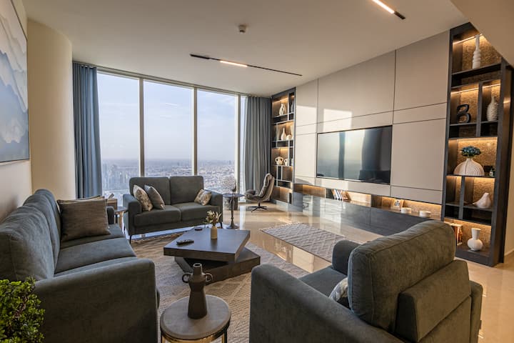 New Apartment City View Rafal Tower Self Check In - Riyadh