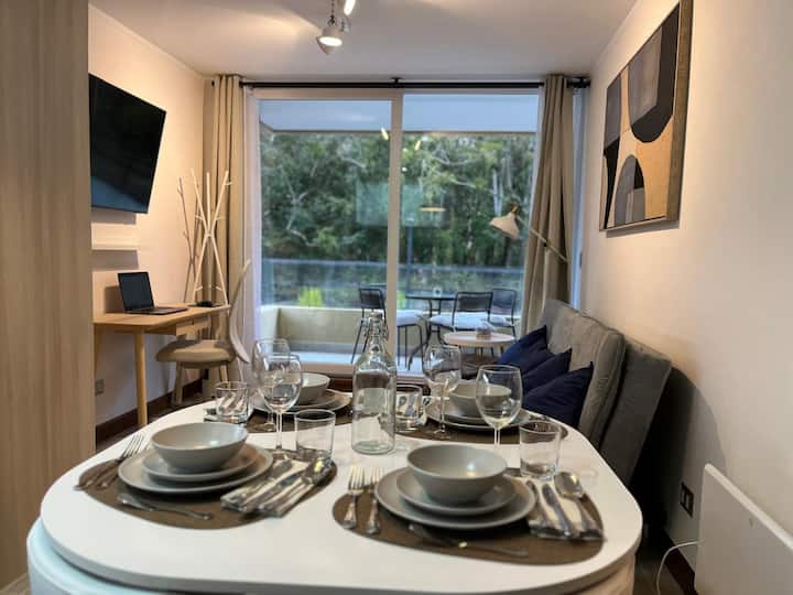 Departamento Premium Wifi & Direct Tv Gold & Desk - Pucon