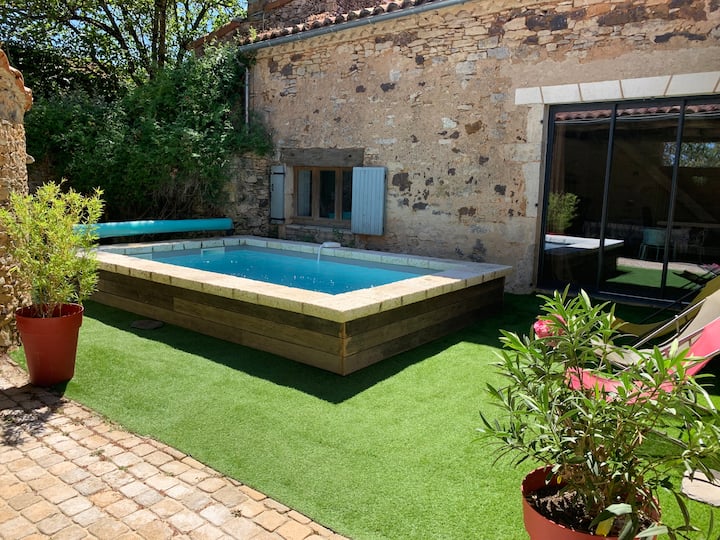 Location Maison Avec Piscine - Monpazier