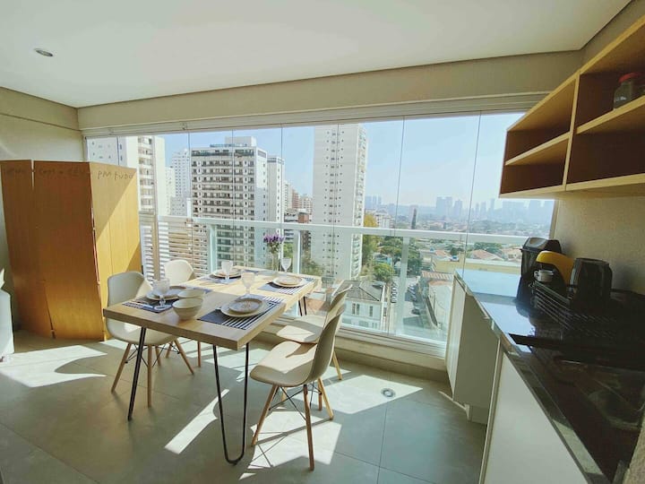 Studio Novo Melhor Localização - São Paulo