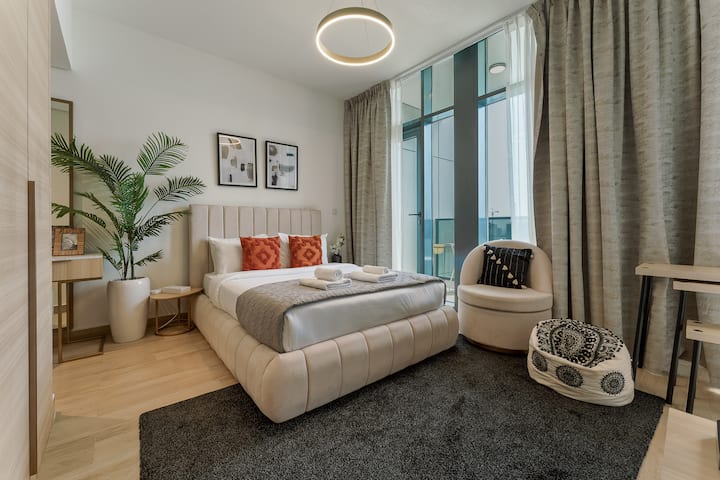 Stylish Studio With Gym & Pool Access - Dubái