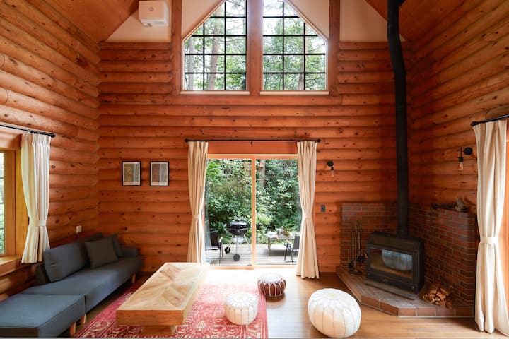 Private Log House With Bbq! [Maximum 8 People] - Agatsuma District