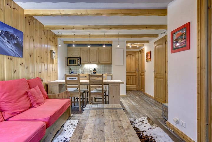 Apart 4pax | Vues | Terrasse | Calme | 50m Super U - Les Houches