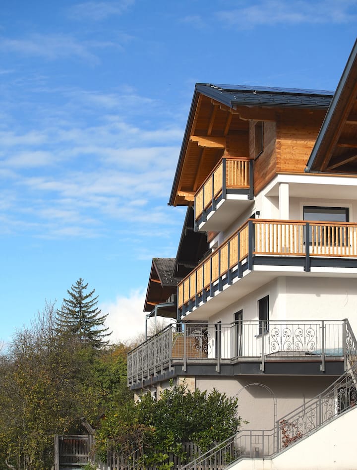 Haus Alpenblick Ferienwohnung Rosenquarz 42 M2 - Mondsee