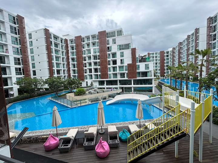 Central Festiva/可做饭/洗衣机/大泳池/健身房5025/一居室 - Chiang Mai