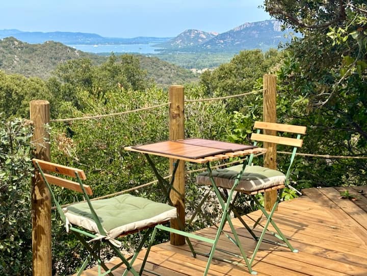 Appartement Neuf Luxe Terrasse Vue à  5 Mn Plage - Palombaggia