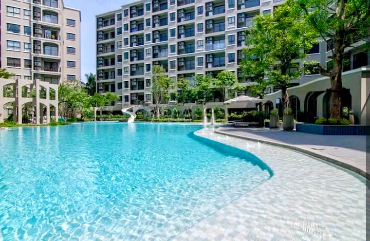 La Casita 最佳泳池景观.  商场沙滩短途步行可到 - Hua Hin