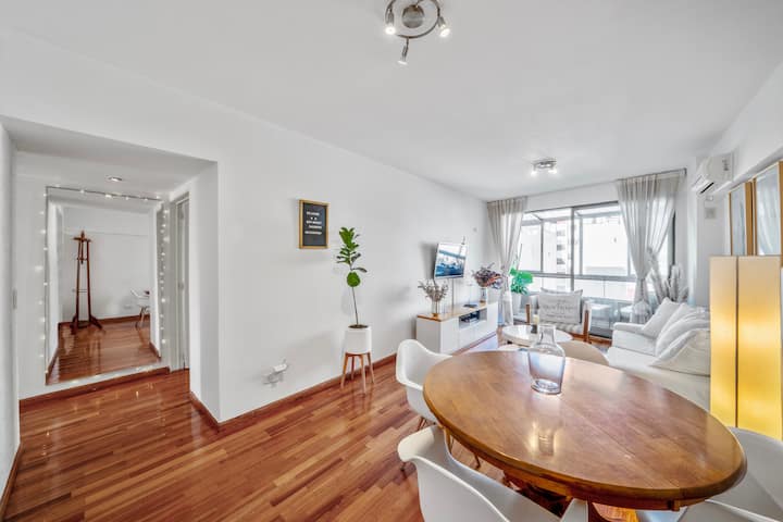 Stylish Spacious 2br/2ba With Washer, Pool And Gym - Buenos Aires