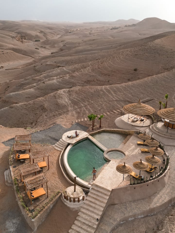 Le Luxe à Marrakech Au Désert - Creuse