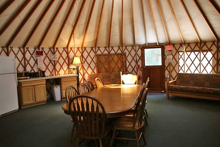 Whispering Dawn Yurt D - Baraboo, WI