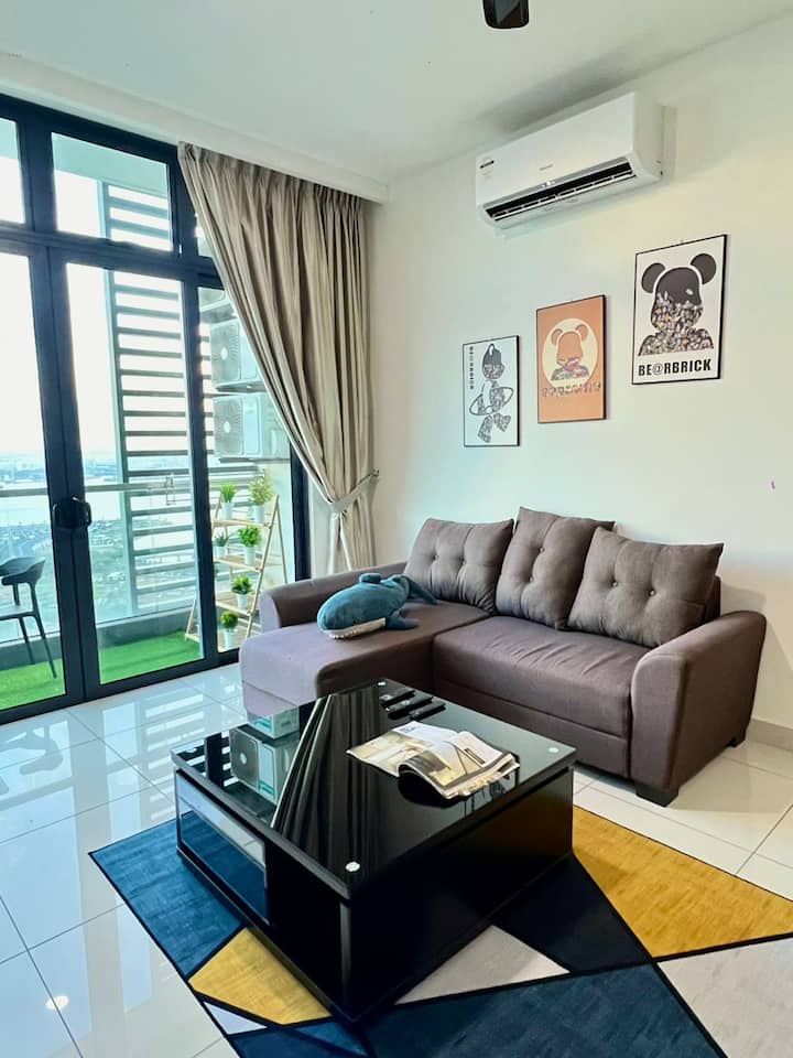 A3703 Green Haven 2br8pax‼️ Netflix100mbps By Stay - Masai