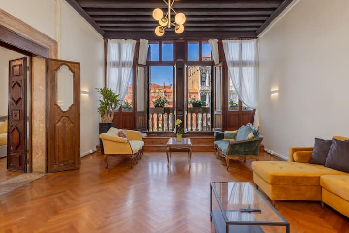 Vista Canal Grande Luxury Home - Stazione A 5 Min - Veneto